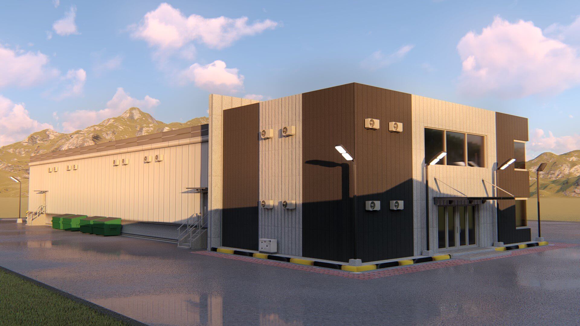 Warehouse - 3D Model by Agungkuncoro