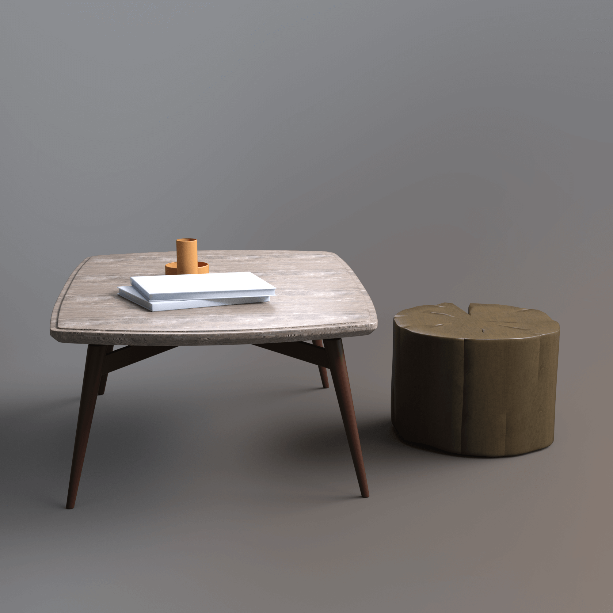 Ah3D RX Tea Table 3D Render, Digital Art by AH3D
