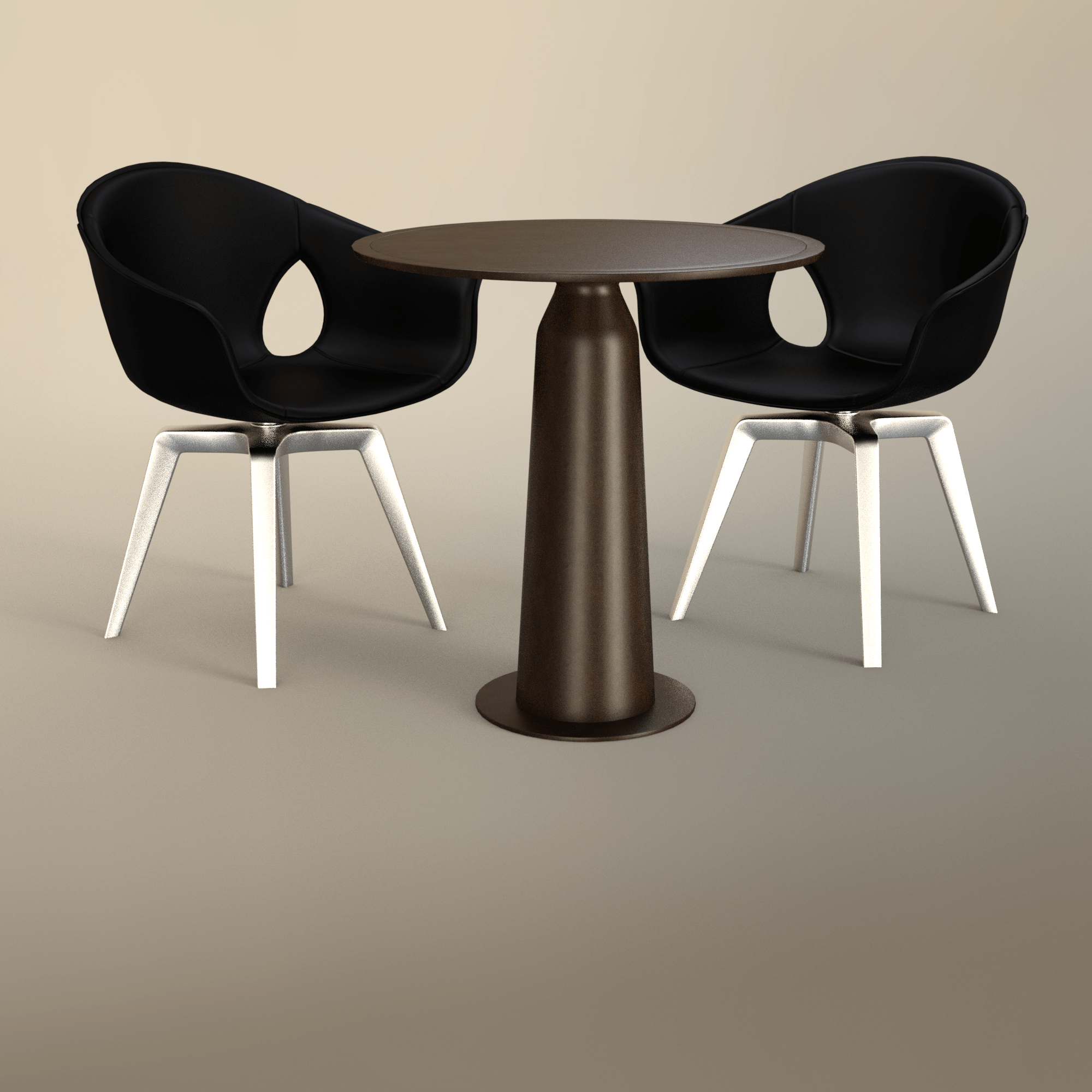 Dx Coffee Table 3D Render, Digital Art by AH3D