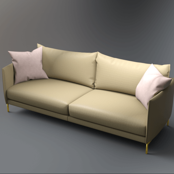 unique sofa 3D Render | RenderHub Gallery