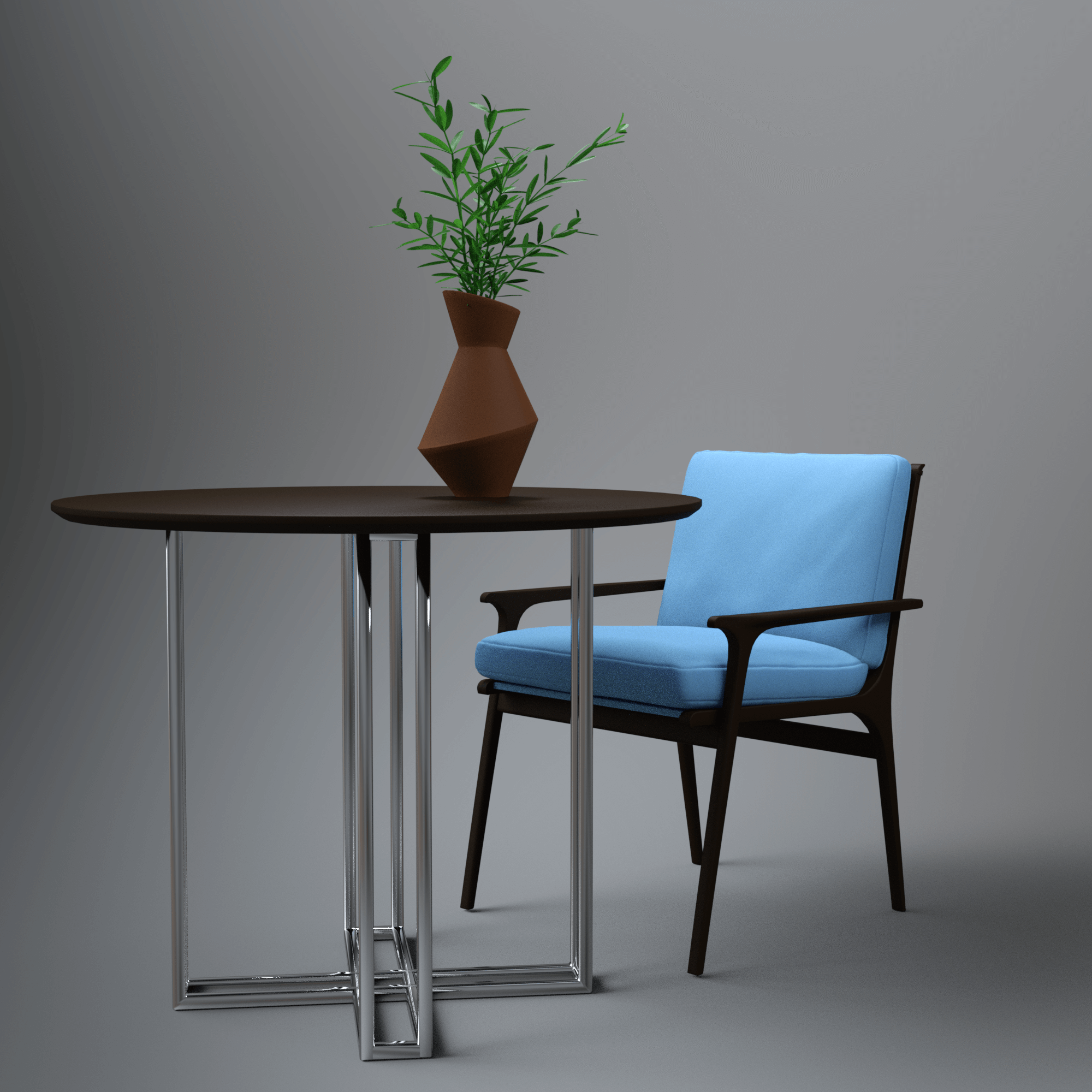 rd 1 Coffee Table 3D Render, Digital Art by AH3D