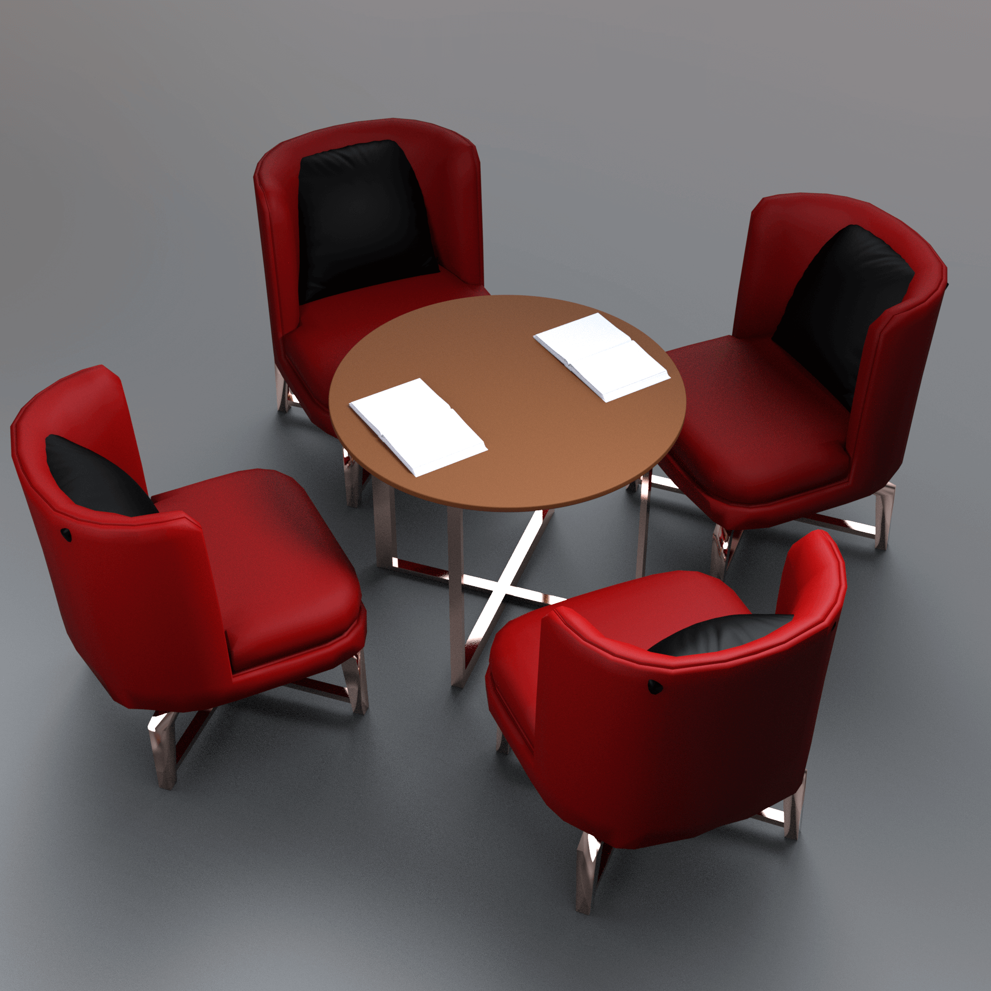 RD 3 Coffee Table 3D Render, Digital Art by AH3D