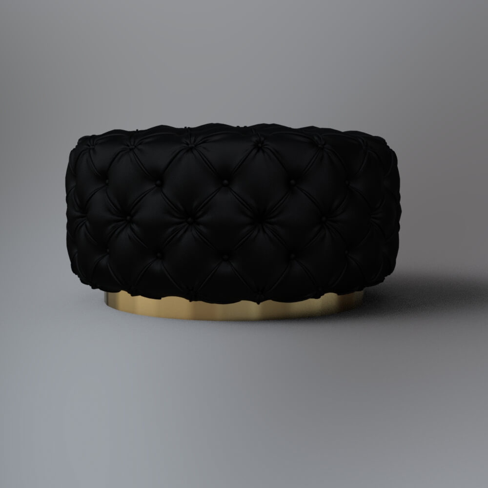 Stool 20 3D Render, Digital Art by AH3D