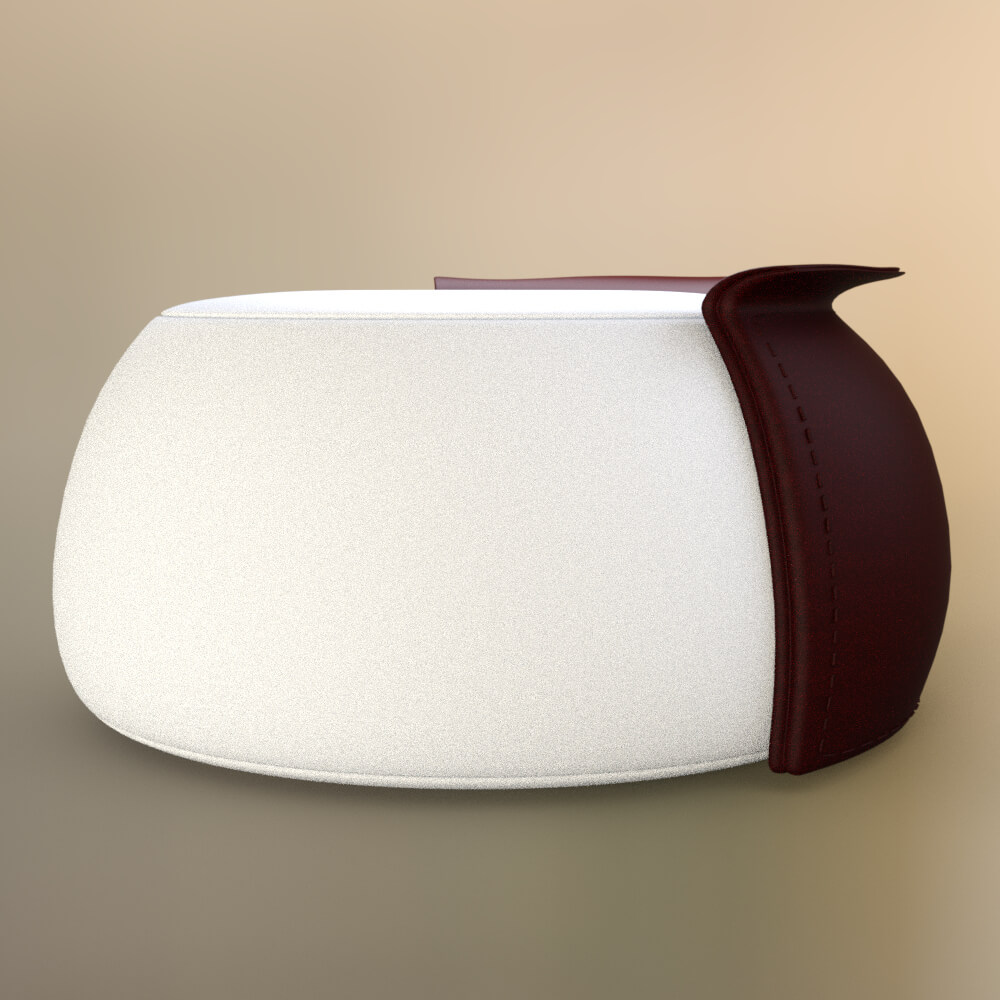 Stool DX 62 3D Render, Digital Art by AH3D