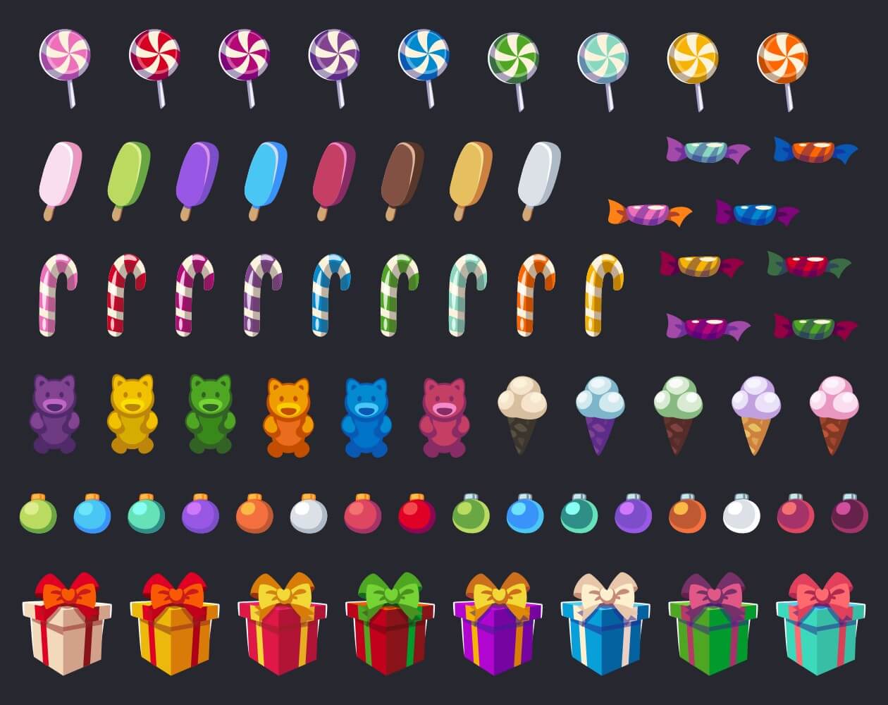 Christmas Game Assets Kit by AhNinniah