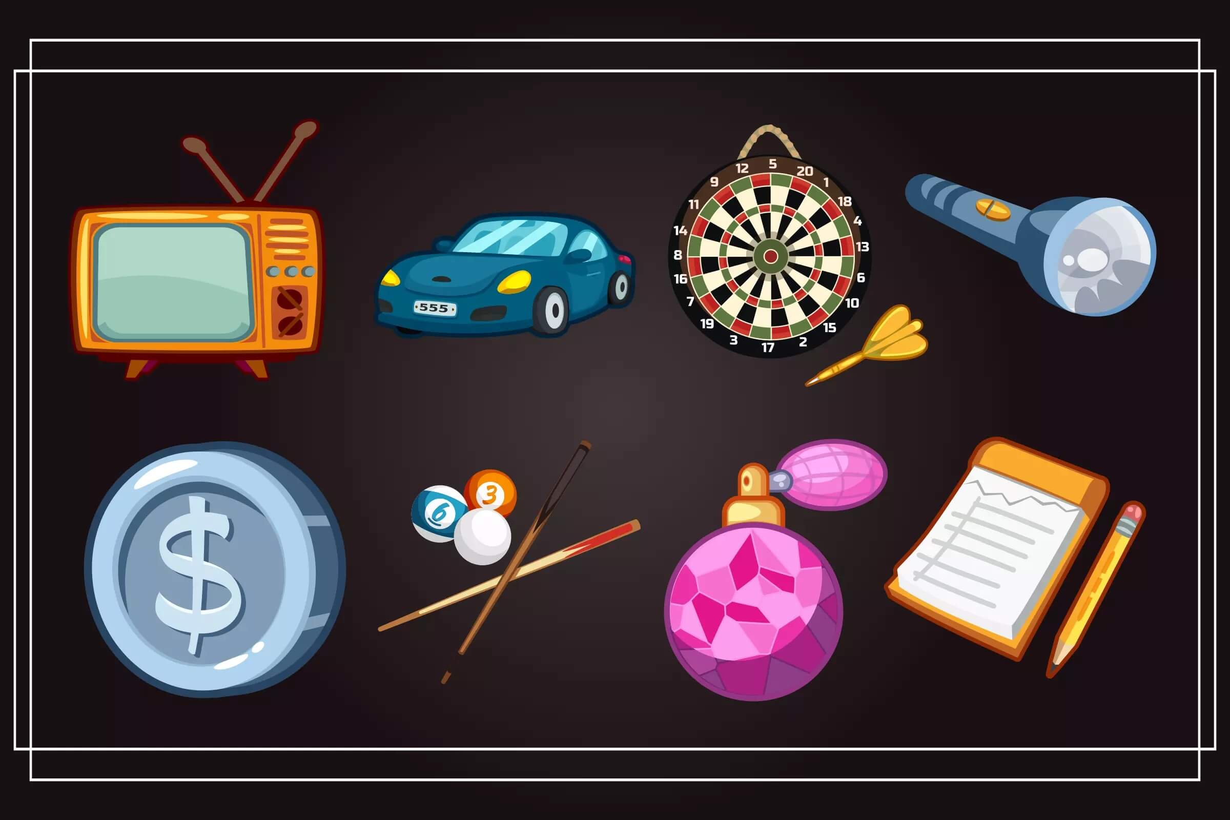 Detective Pack - 2D Game Asset by AhNinniah