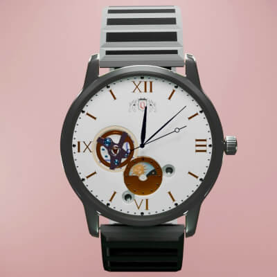 Wrist 3D Watch by Ahxandesign