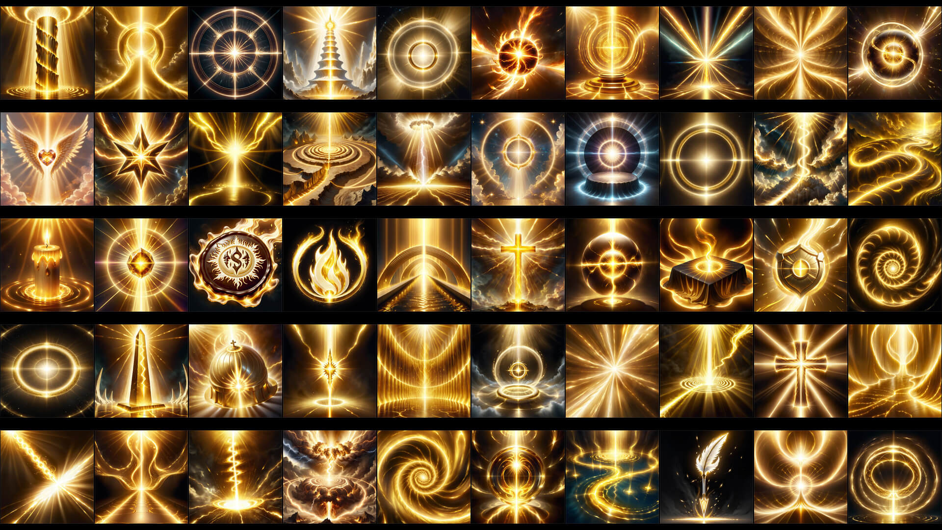 Realistic Magic Spell Icons Mega Bundle3 - 2D Game Asset by AIgameicons