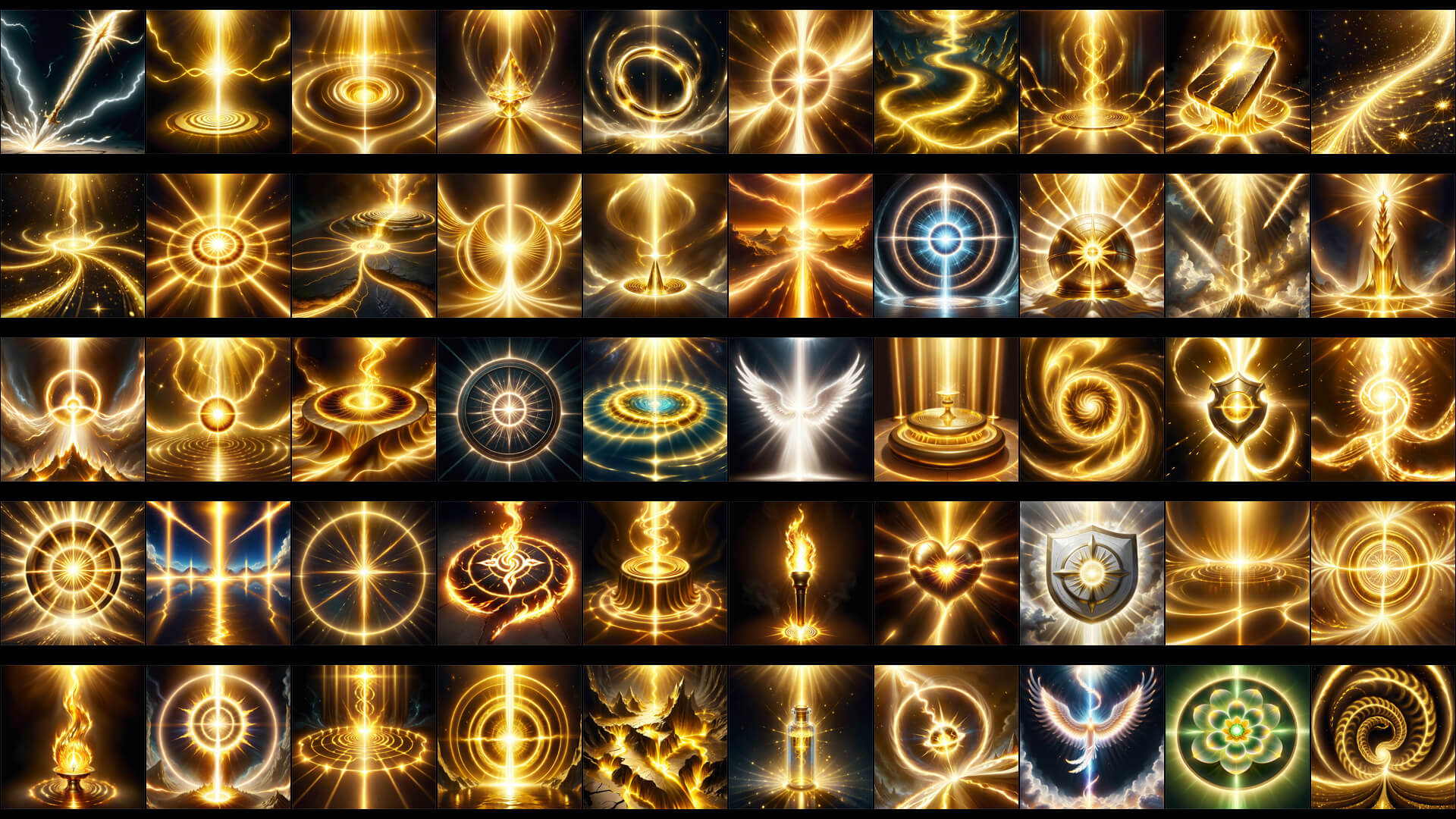 Realistic Magic Spell Icons Mega Bundle3 - 2D Game Asset by AIgameicons