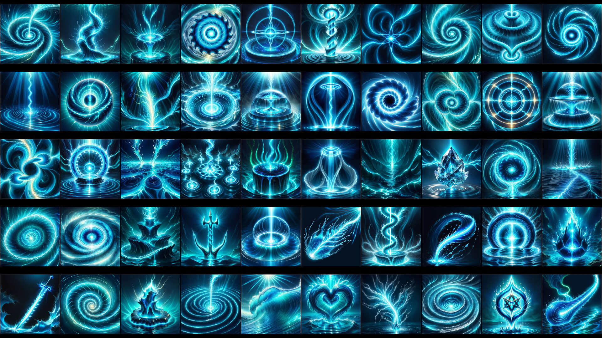 Realistic Magic Spell Icons Mega Bundle3 - 2D Game Asset by AIgameicons