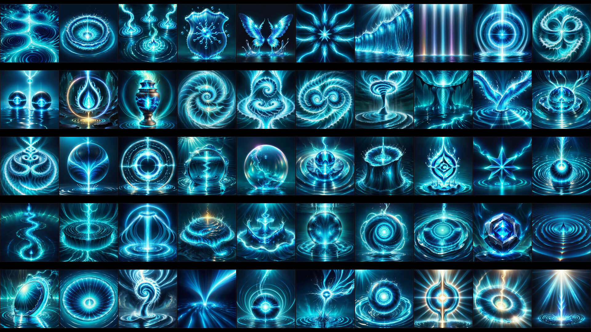 Realistic Magic Spell Icons Mega Bundle3 - 2D Game Asset by AIgameicons