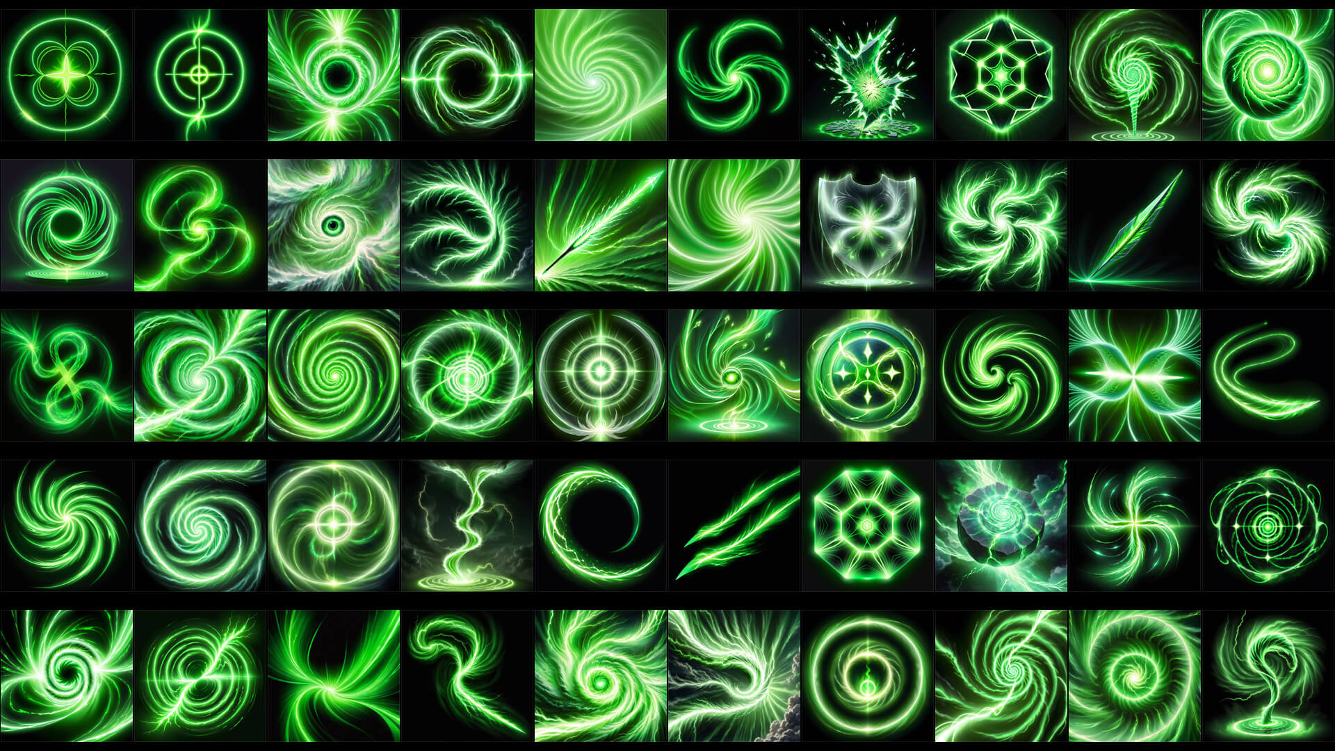 Realistic Magic Spell Icons Mega Bundle3 - 2D Game Asset by AIgameicons