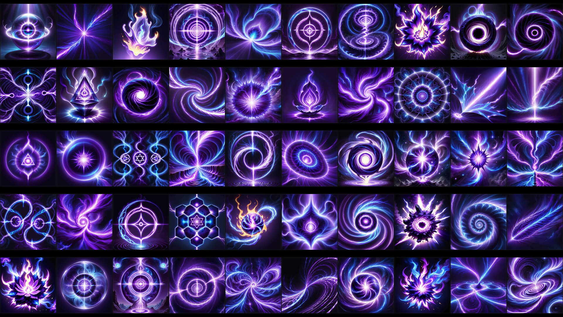 Realistic Magic Spell Icons Mega Bundle3 - 2D Game Asset by AIgameicons