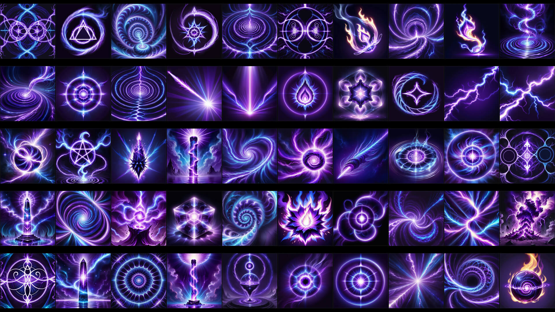 Realistic Magic Spell Icons Mega Bundle3 - 2D Game Asset by AIgameicons