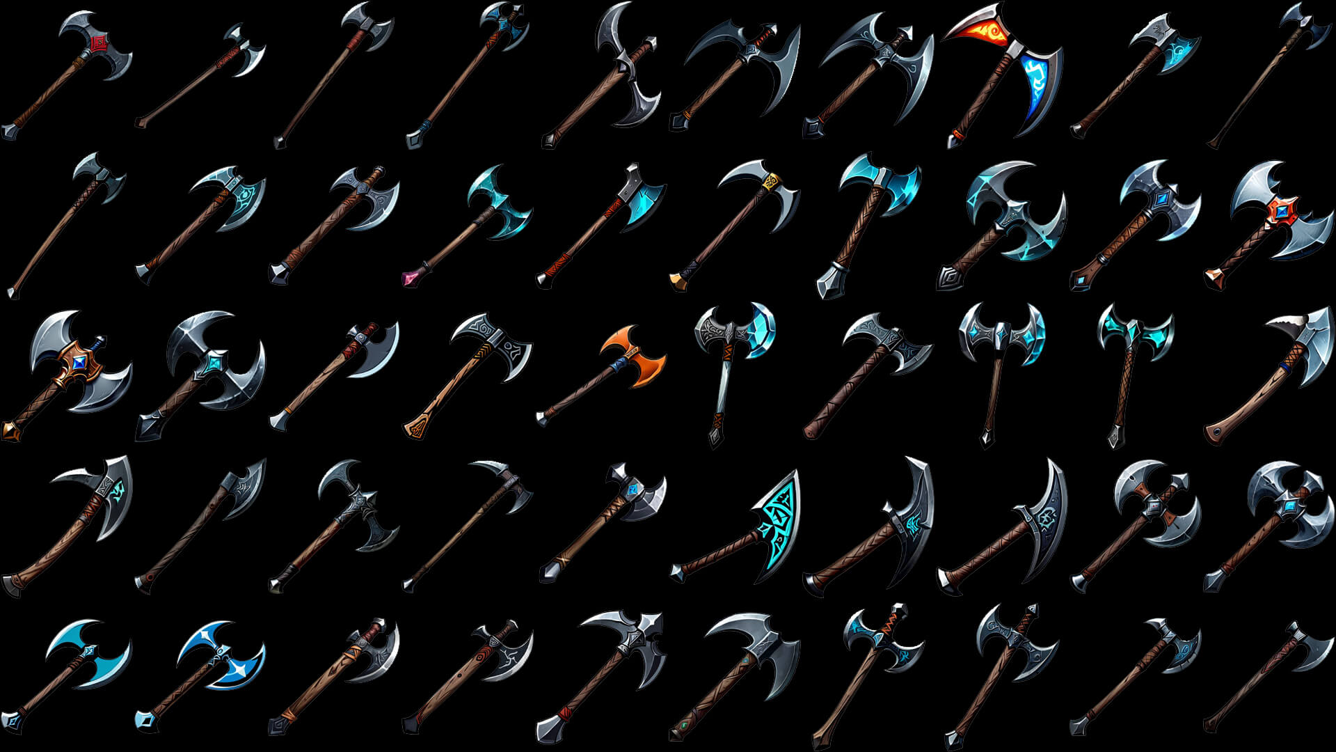 Weapon Icons Bundle1 - 2D Game Asset by AIgameicons