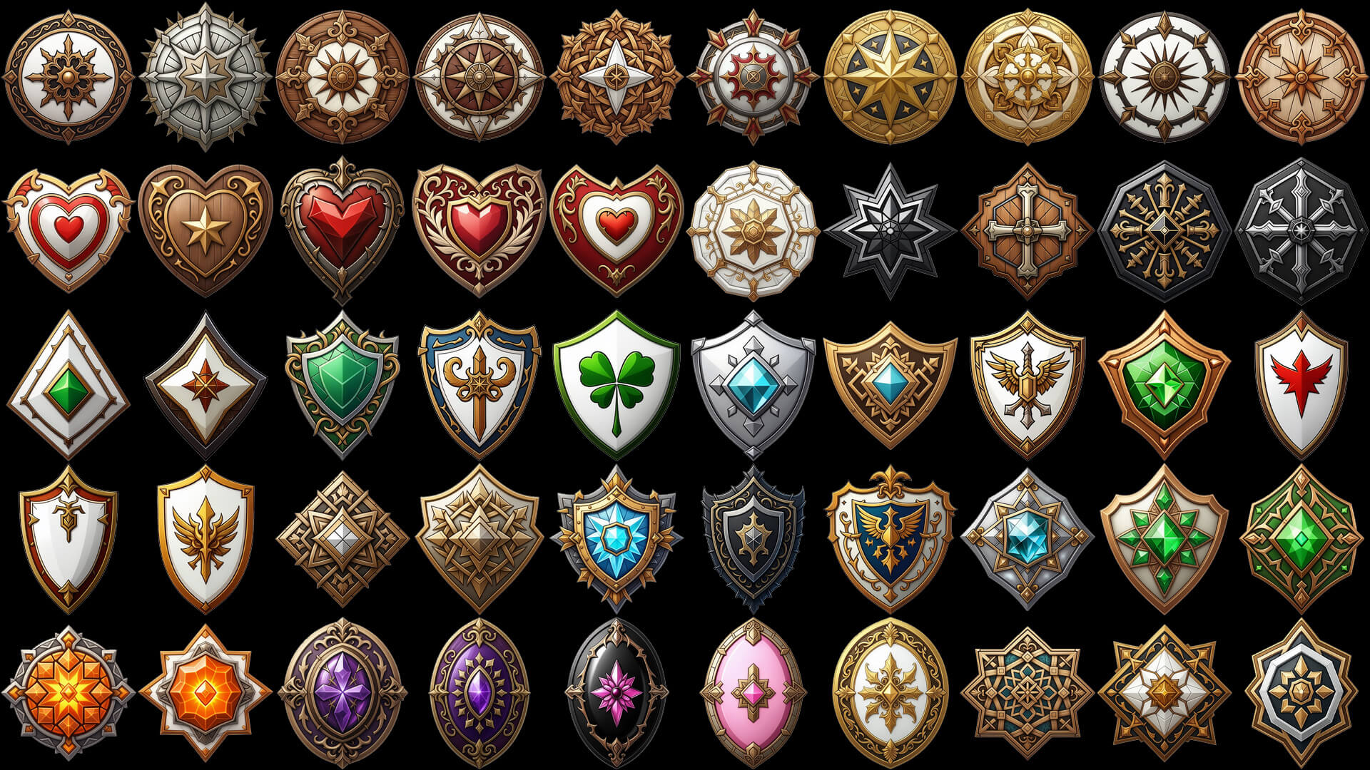 Weapon Icons Bundle2 - 2D Game Asset by AIgameicons