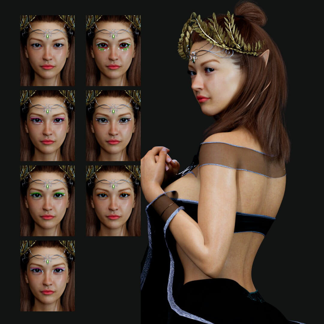 Alinea Genades for G8F - Daz Content by ailyaflrn