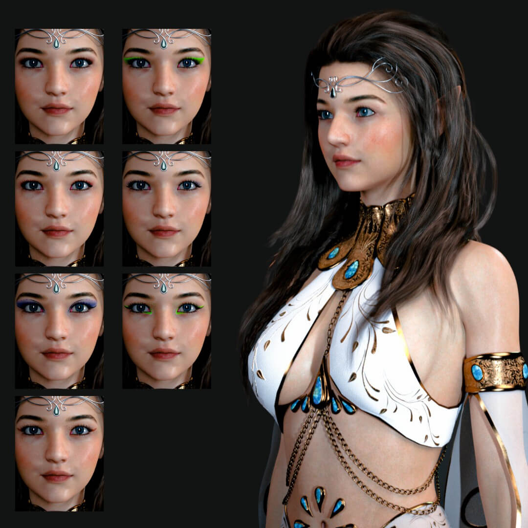 Edina Garini for G8F - Daz Content by ailyaflrn