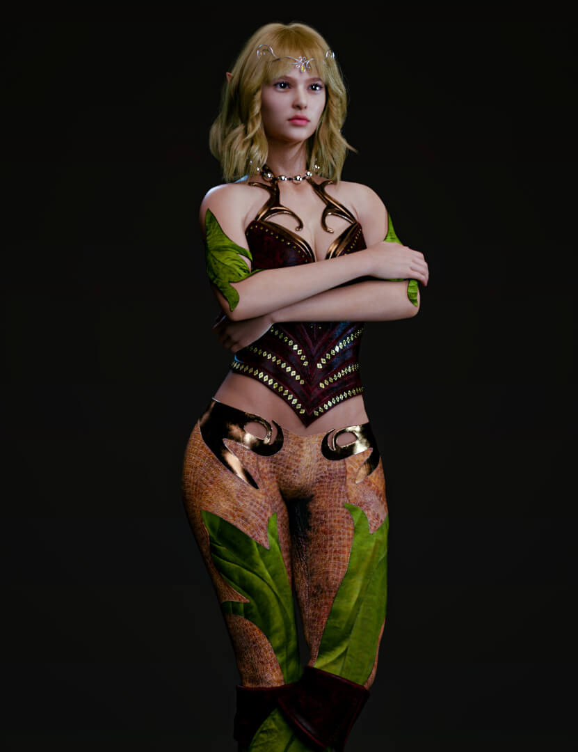 Falsafa Ginela for G8F - Daz Content by ailyaflrn