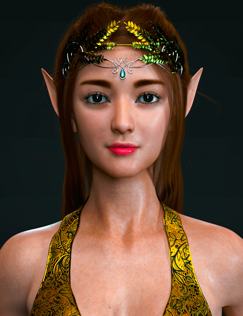 Lian Ailwi for G8F 3D Render, Digital Art by ailyaflrn