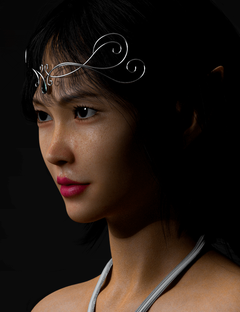 Samantha Frost for G8F 3D Render, Digital Art by ailyaflrn