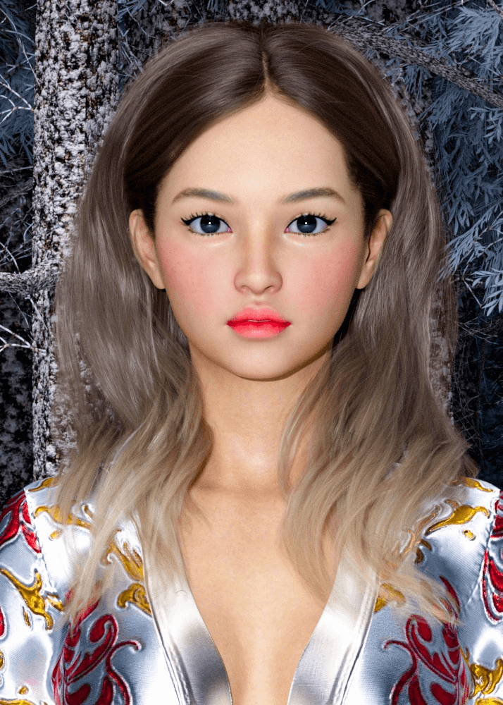 Shannon Frost for G8F 3D Render, Digital Art by ailyaflrn