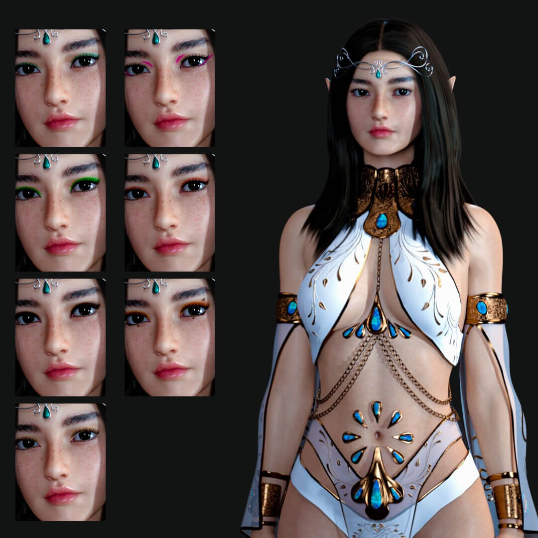 Ganza Genades for G8F - Daz Content by ailyaflrn