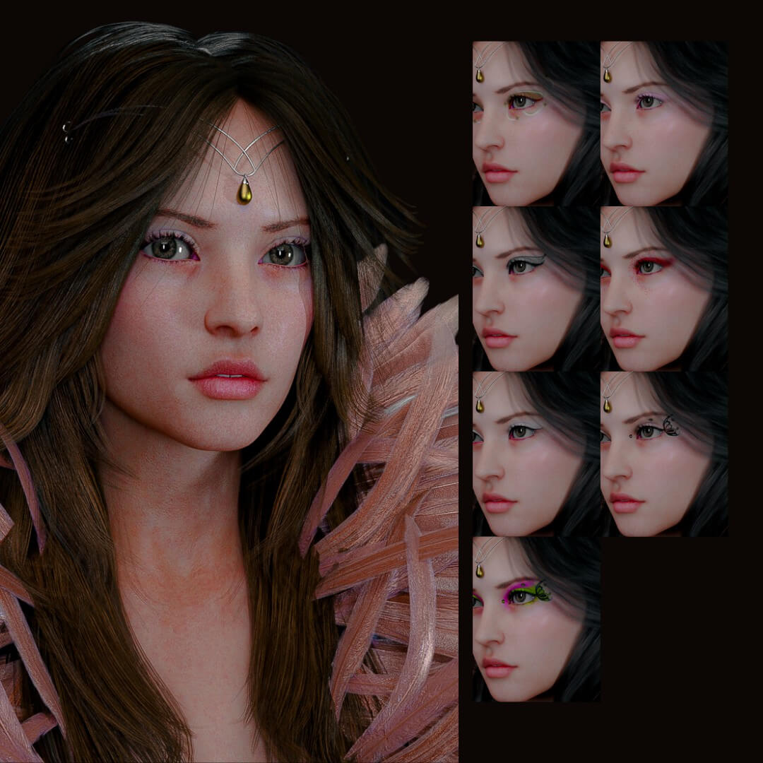 Hela Garini for G8F - Daz Content by ailyaflrn