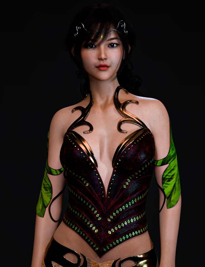 Helia Gania for G8F - Daz Content by ailyaflrn