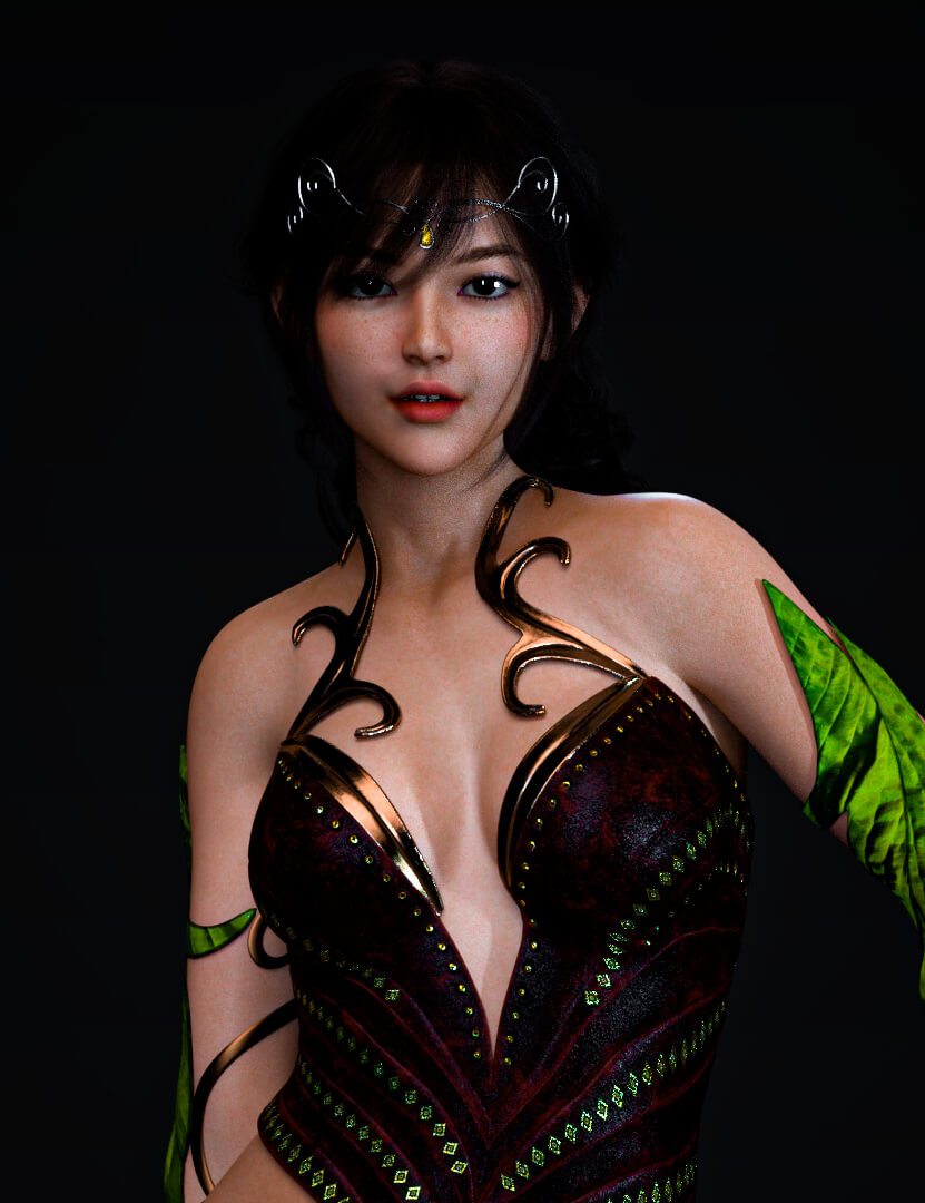 Helia Gania for G8F - Daz Content by ailyaflrn