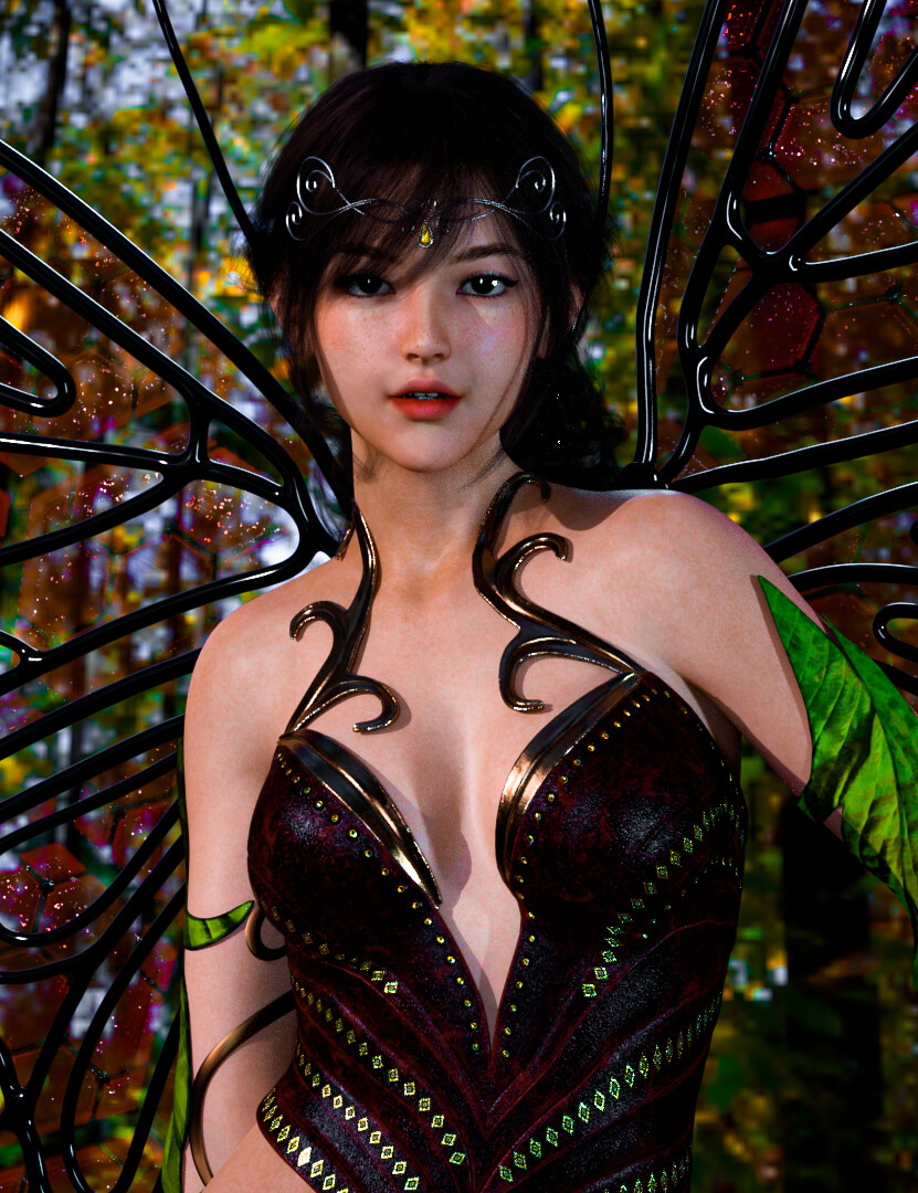 Helia Gania for G8F - Daz Content by ailyaflrn