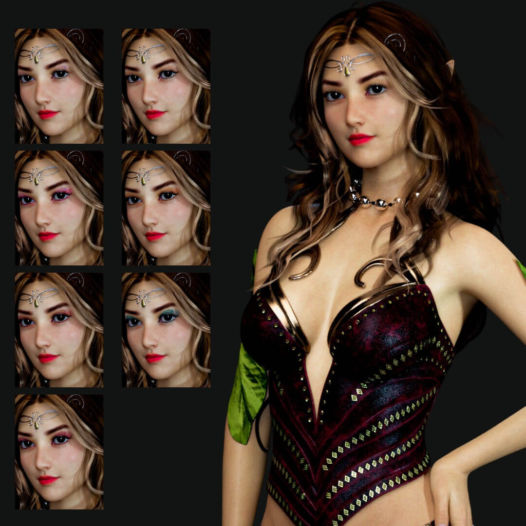 Ivona Ginela for G8F - Daz Content by ailyaflrn