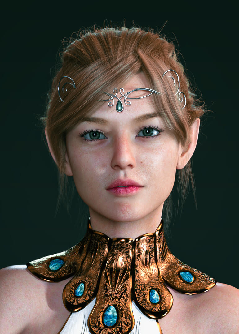 Helena Grania for G8F - Daz Content by ailyaflrn