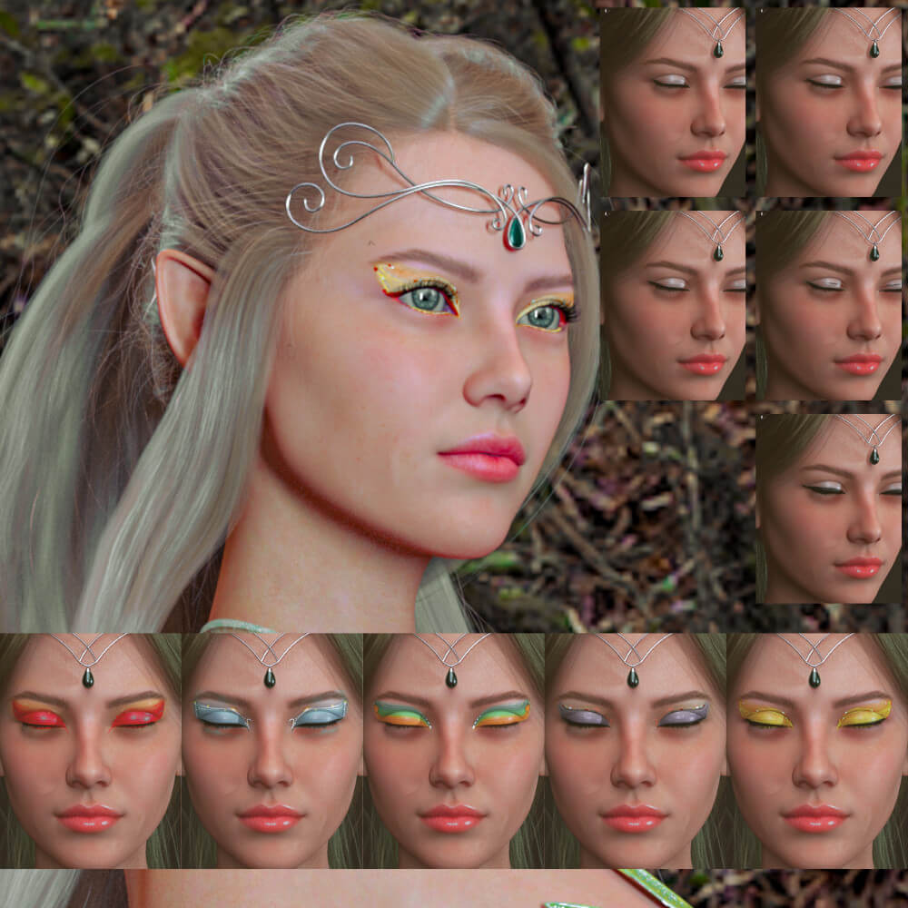 Merrivale Gardenia for G8F - Daz Content by ailyaflrn