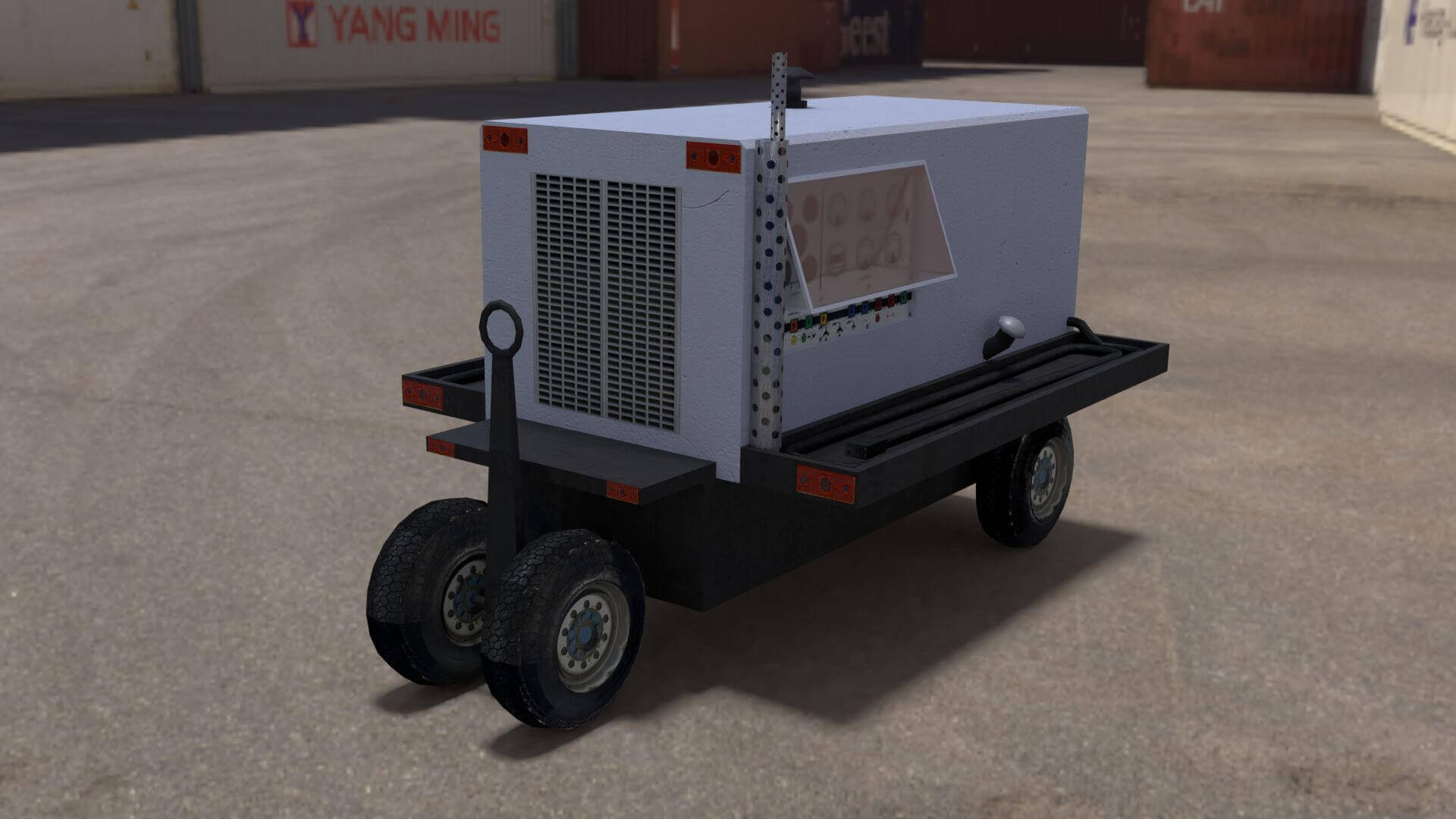 GPU - Ground Power Unit 3D Model by airfighter