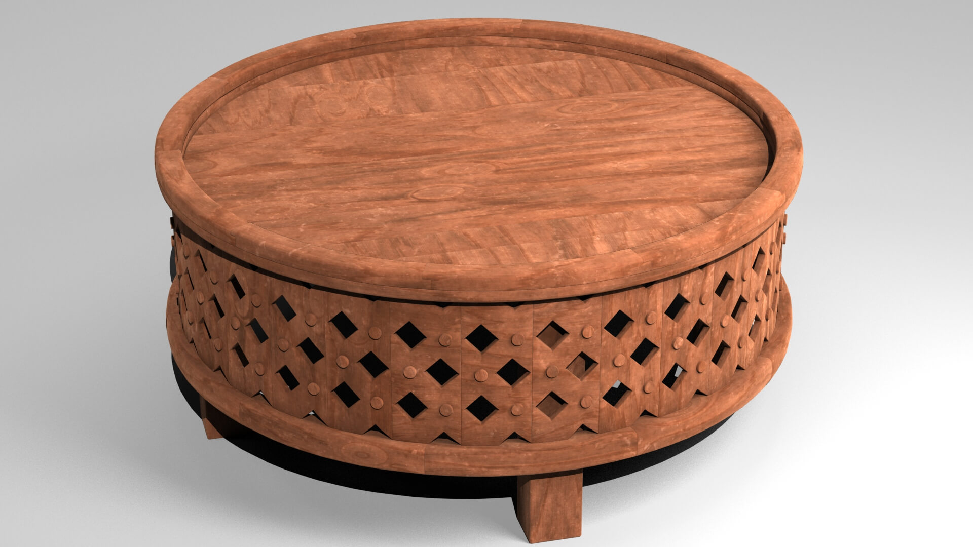 Coffee Table - 3D Model by akash_jadhav