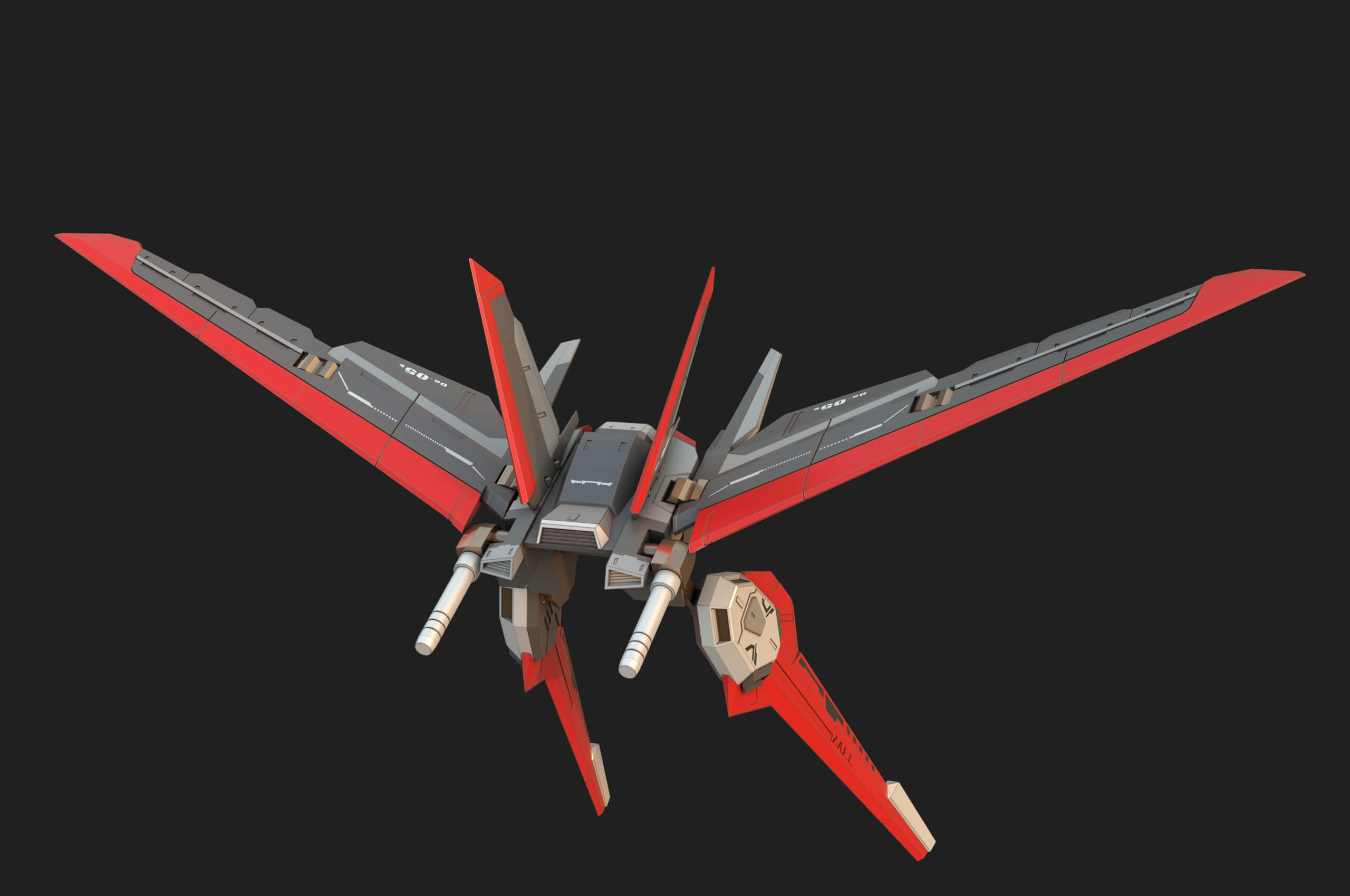 Force Impulse & Sword Impulse Gundam Bundle - Rigged 3D Model by Akbar ...