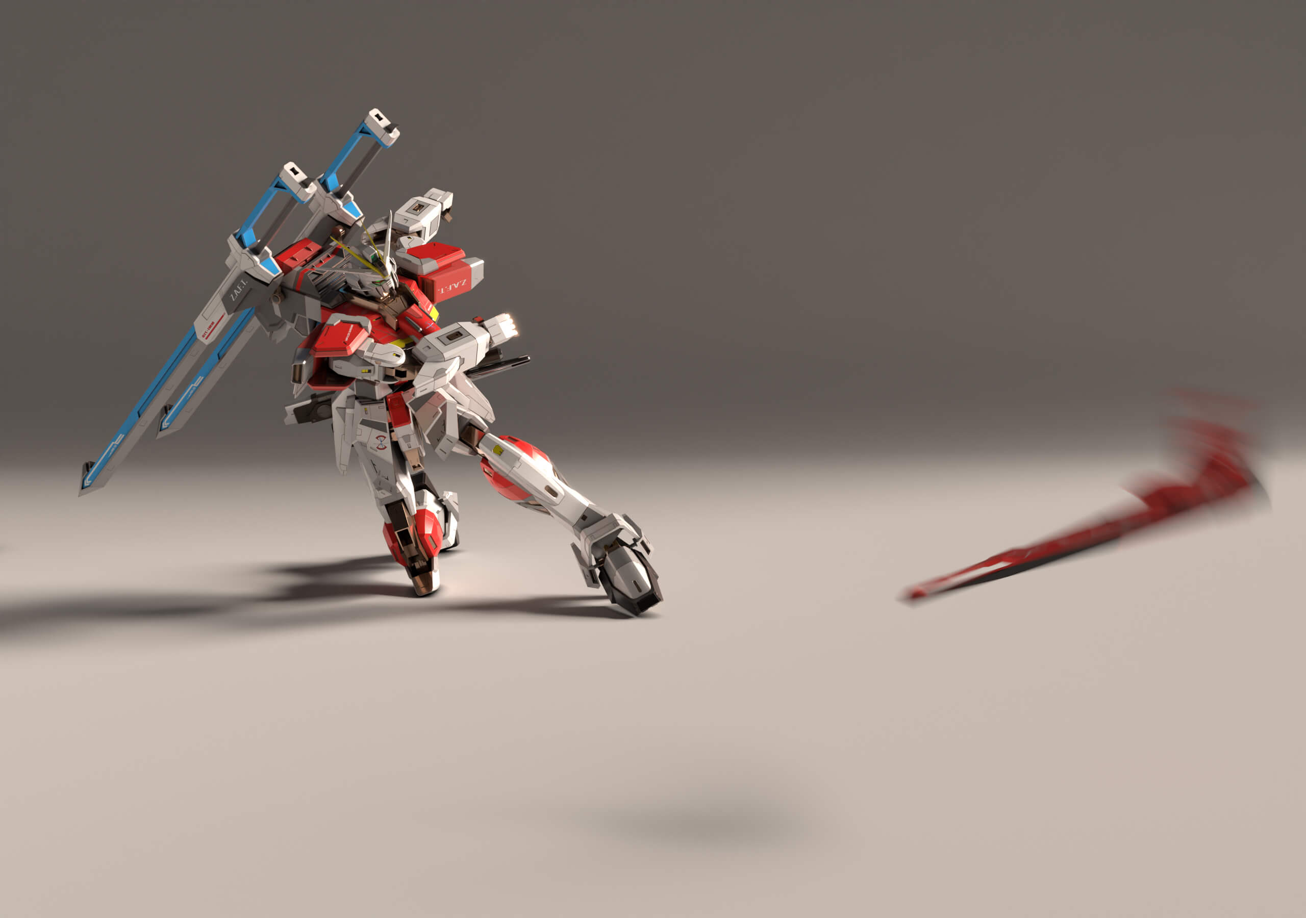 Force Impulse & Sword Impulse Gundam Bundle - Rigged 3D Model by Akbar ...