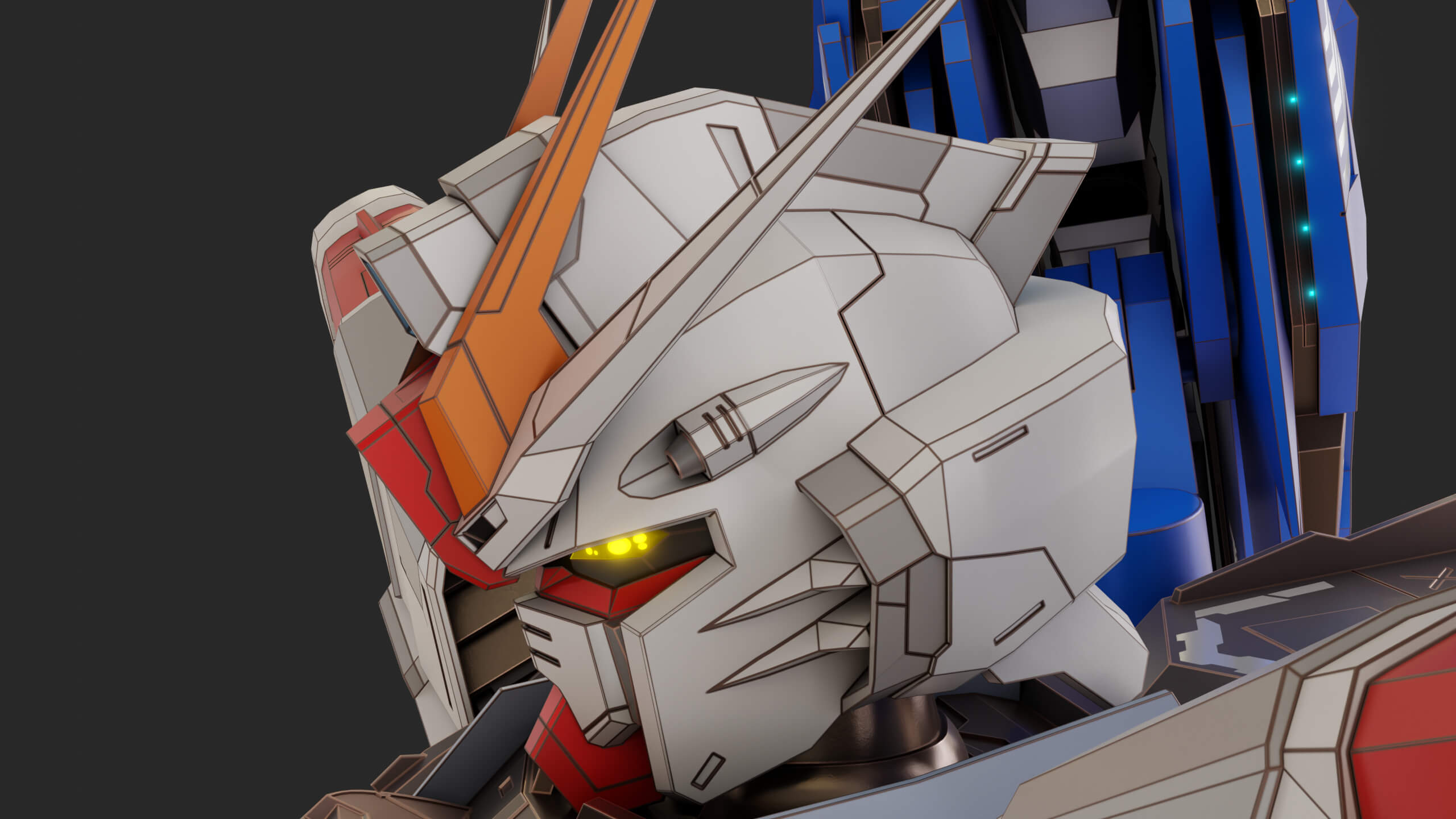 Freedom Gundam Remake - 3D Model by Akbar_Indra