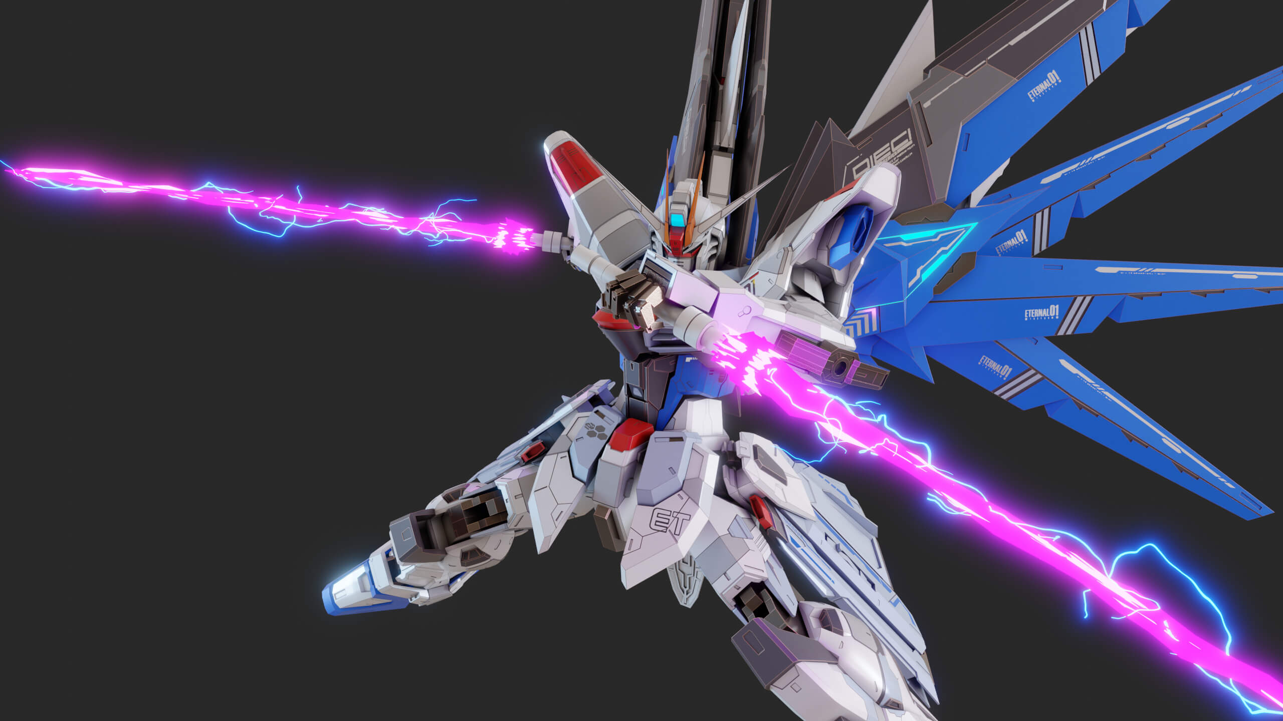 Freedom Gundam Remake - 3D Model by Akbar_Indra