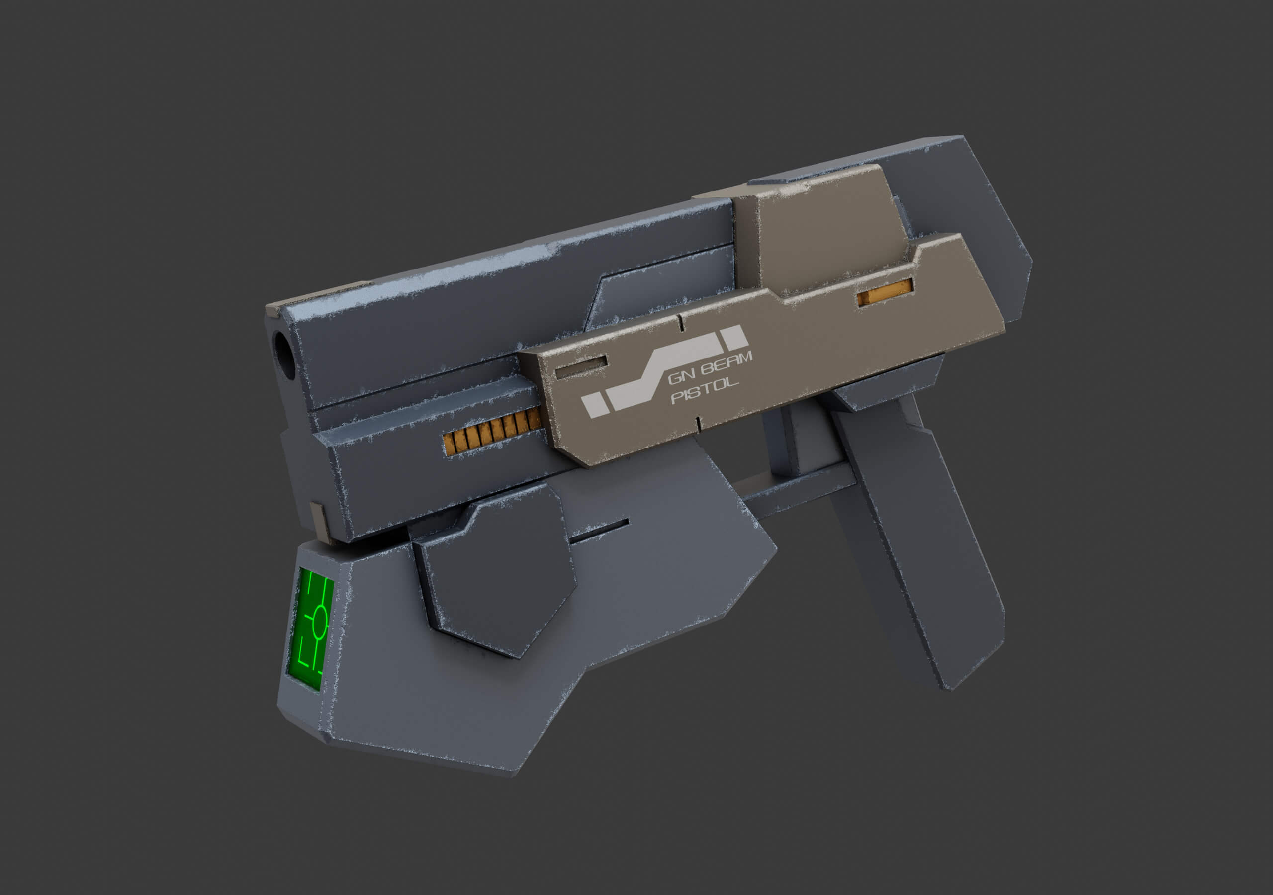 Gundam Astraea Type F Graham Ver - Rigged 3D Model by Akbar_Indra