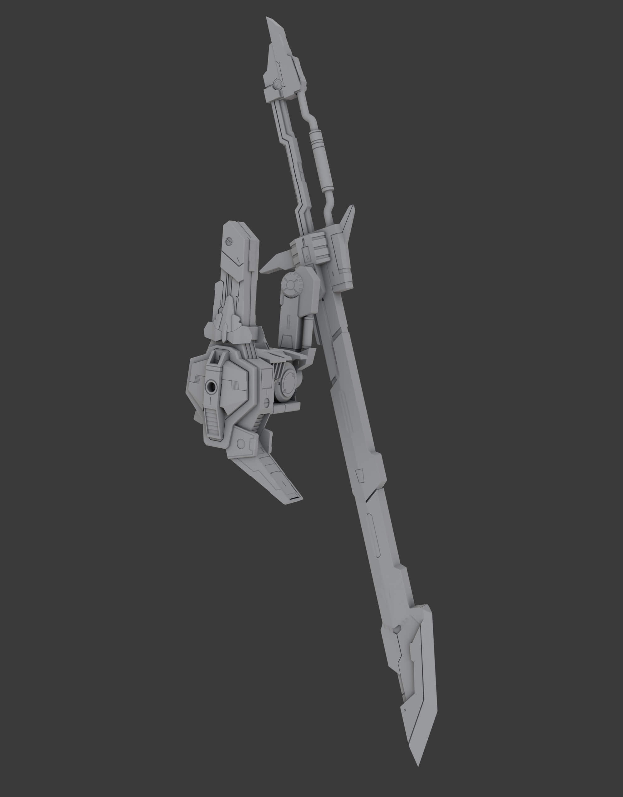 Sword Strike Gundam Remake - Rigged 3D Model by Akbar_Indra