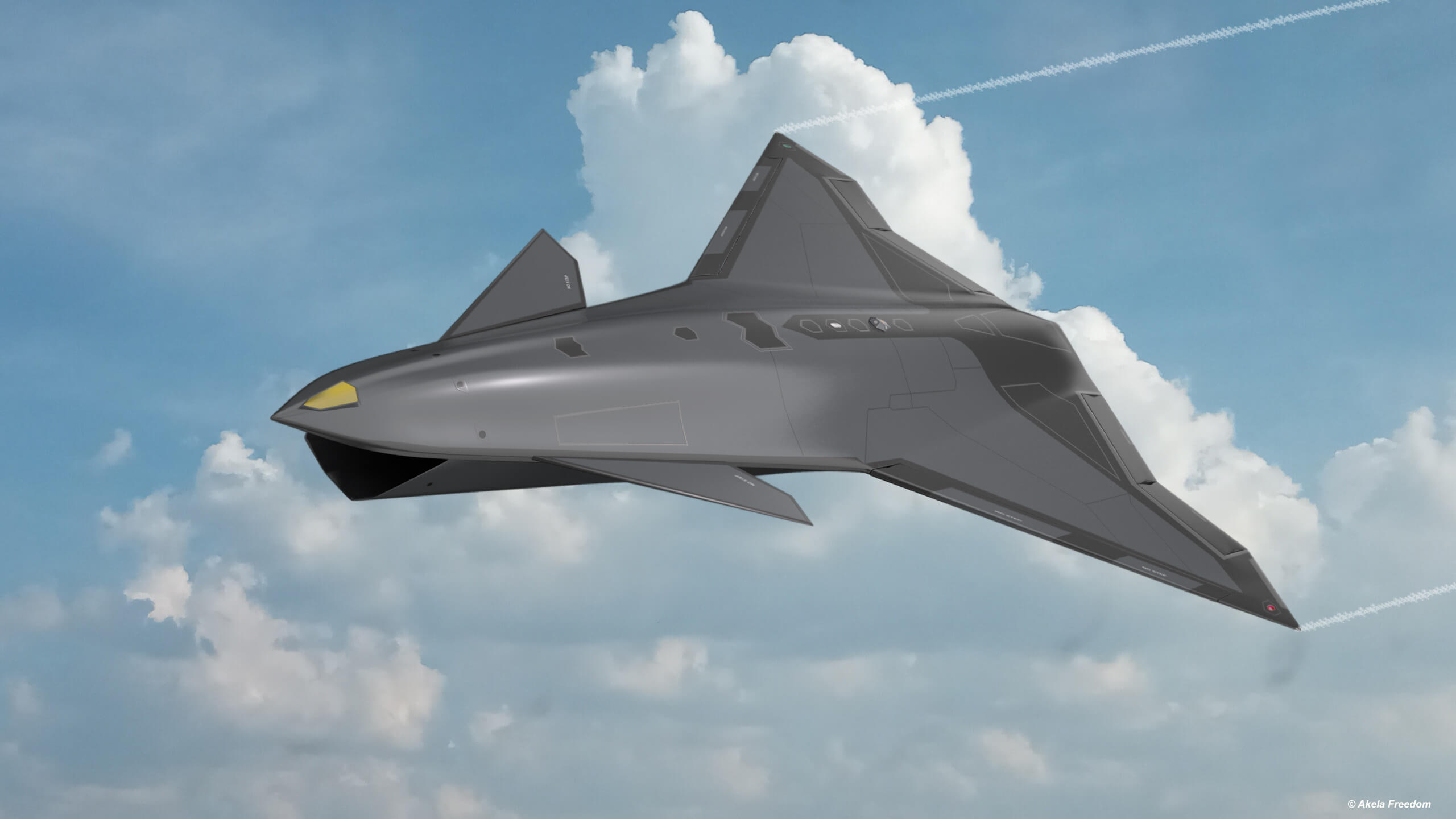 Airbus Wingman - 3D Model by Akela Freedom