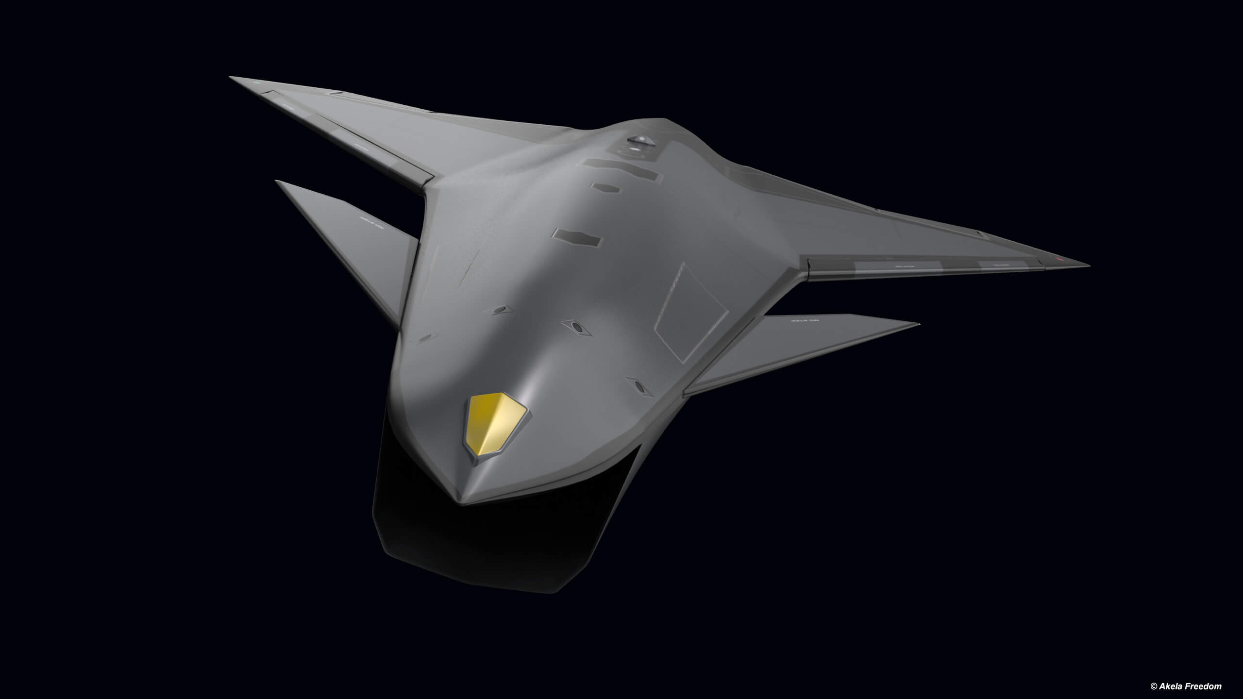 Airbus Wingman - 3D Model by Akela Freedom