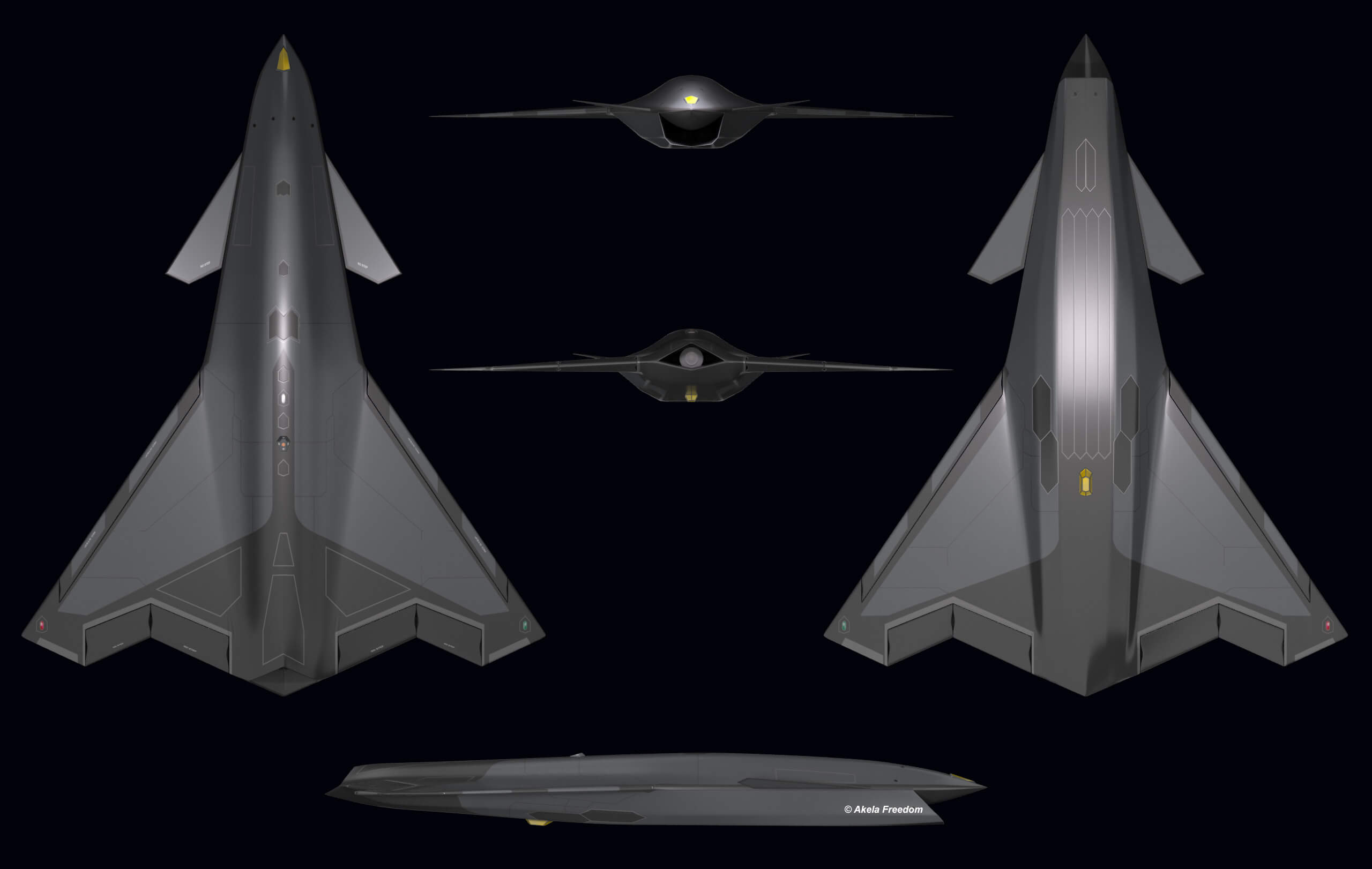 Airbus Wingman - 3D Model by Akela Freedom