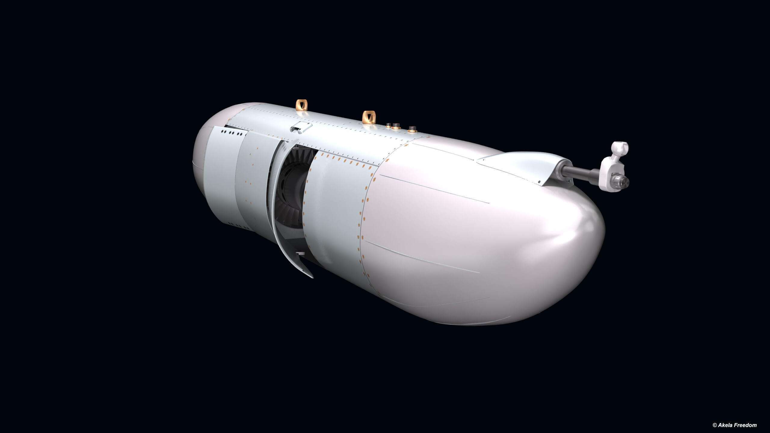 ALQ-249 Next Generation Jammer 3D Model by Akela Freedom