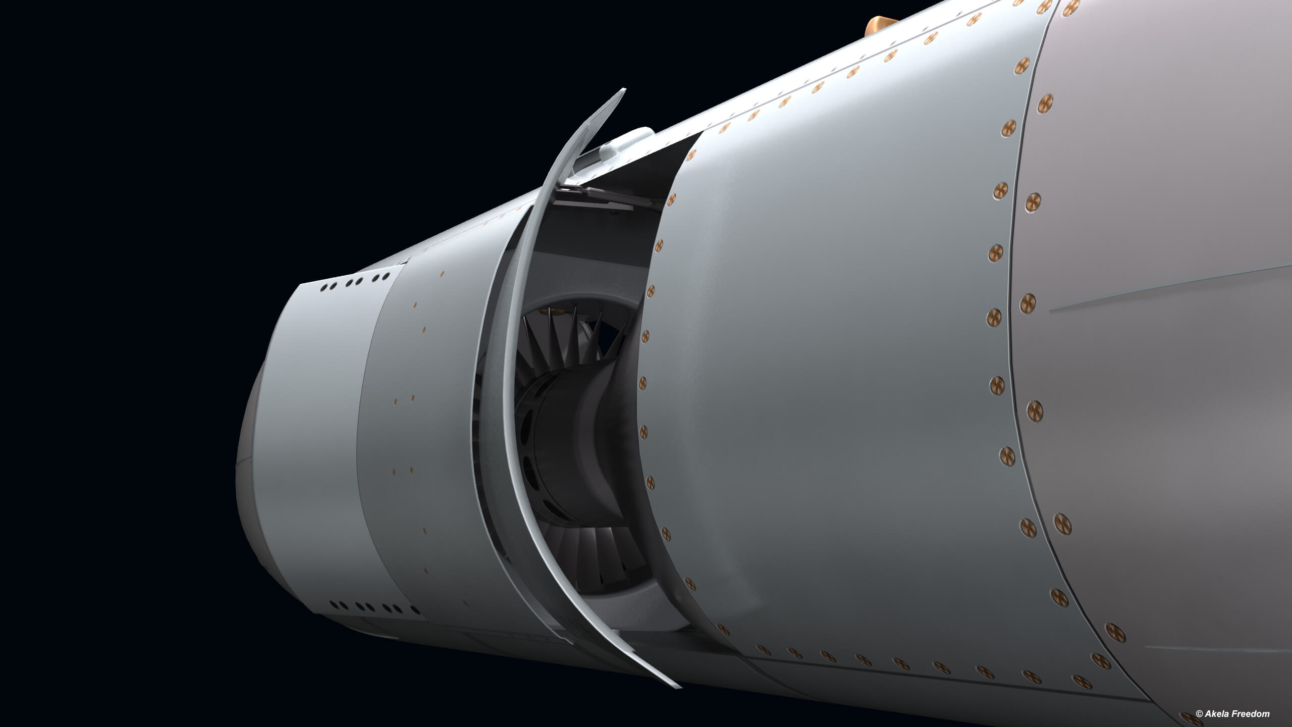 ALQ-249 Next Generation Jammer 3D Model by Akela Freedom