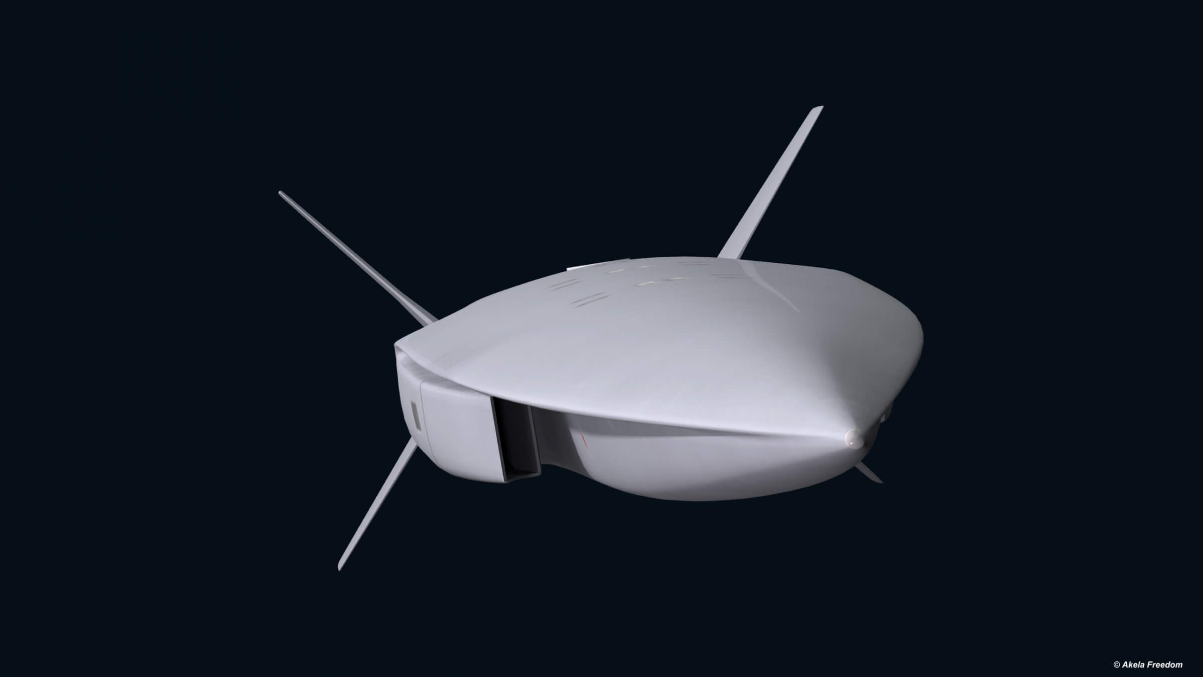 ASN4G (Air-sol Nucleaire De 4e Generation) 3D Model by Akela Freedom