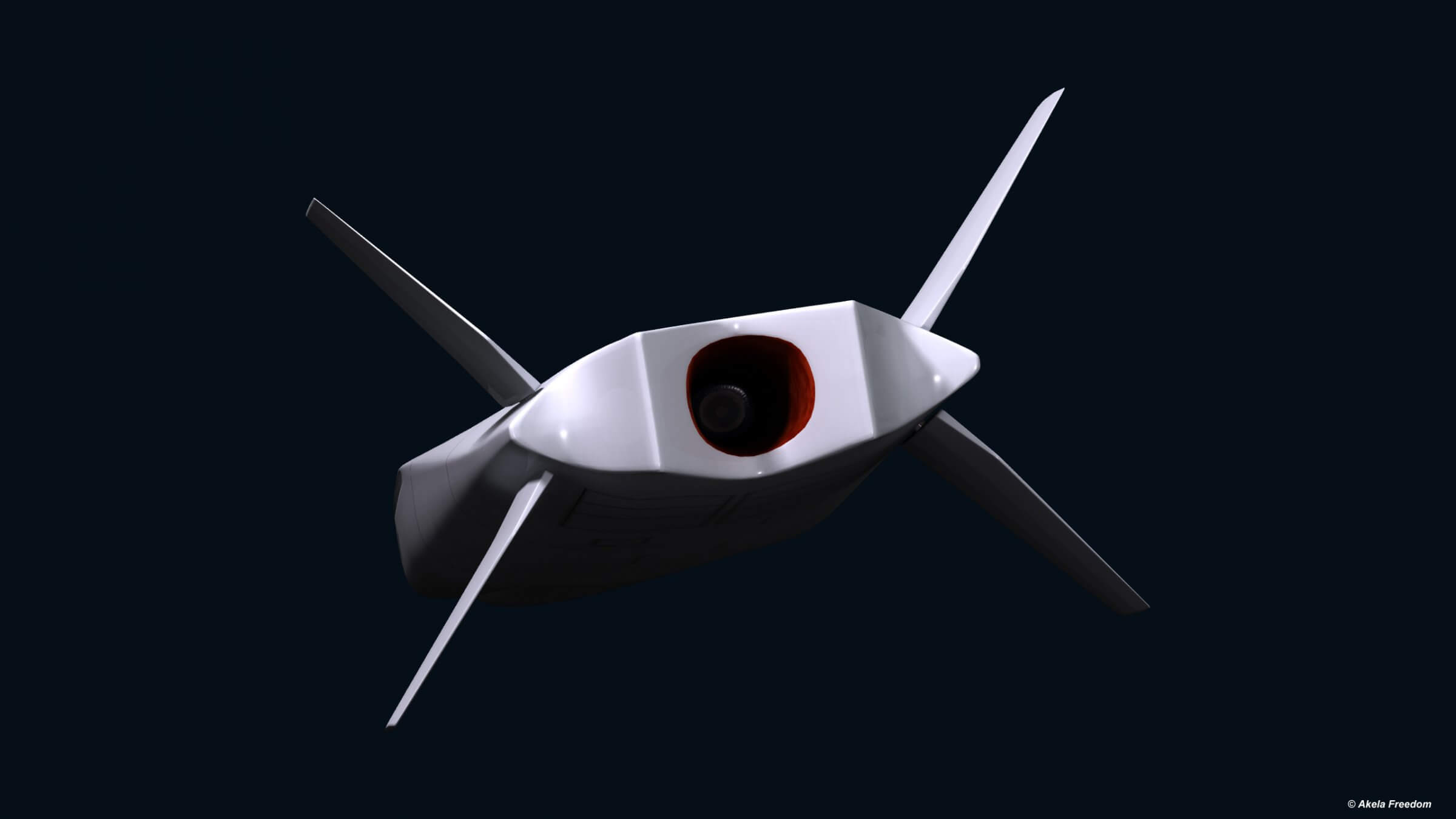 ASN4G (Air-sol Nucleaire De 4e Generation) 3D Model by Akela Freedom