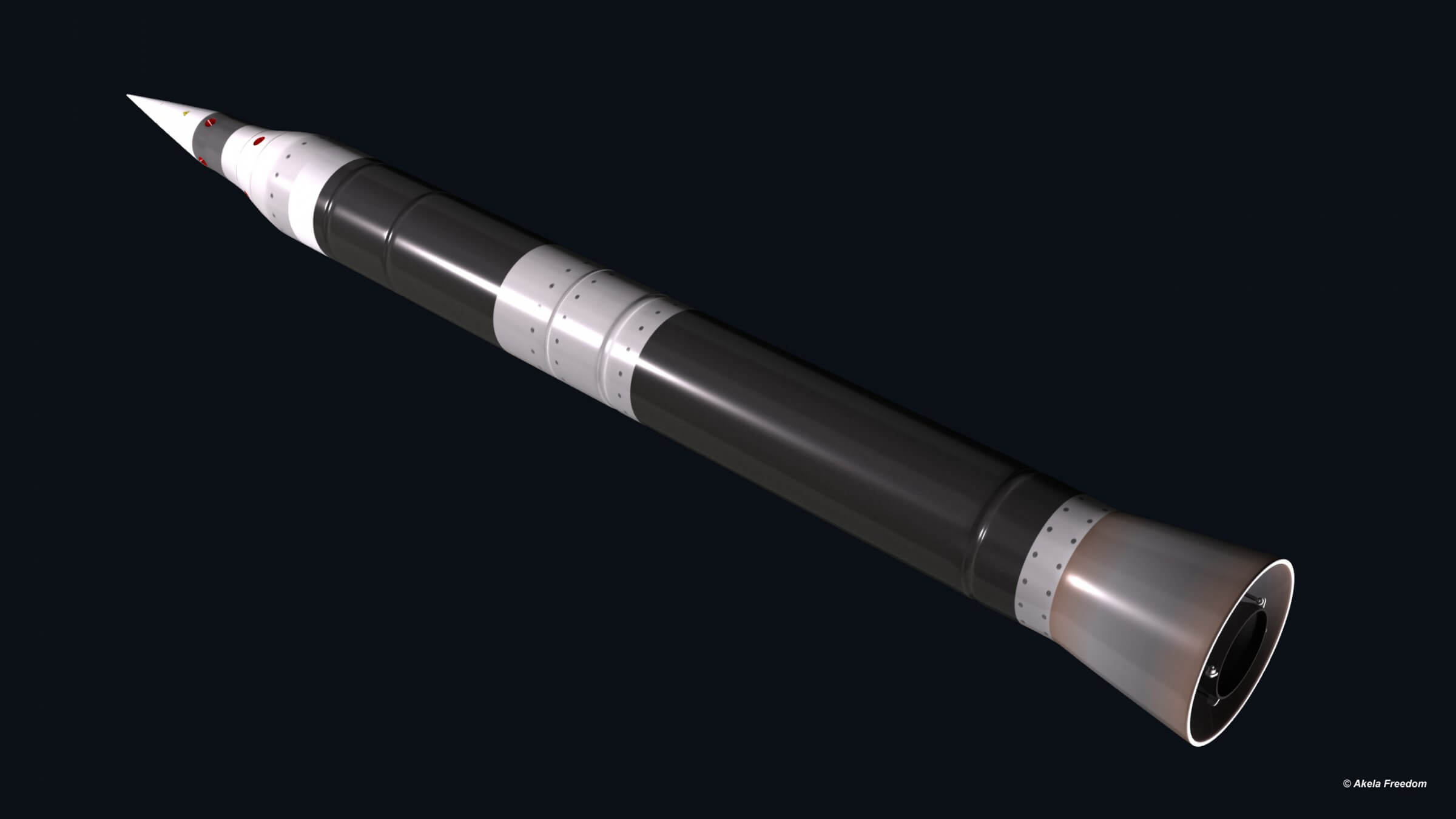 Aster 30 Block 2 BMD - 3D Model by Akela Freedom